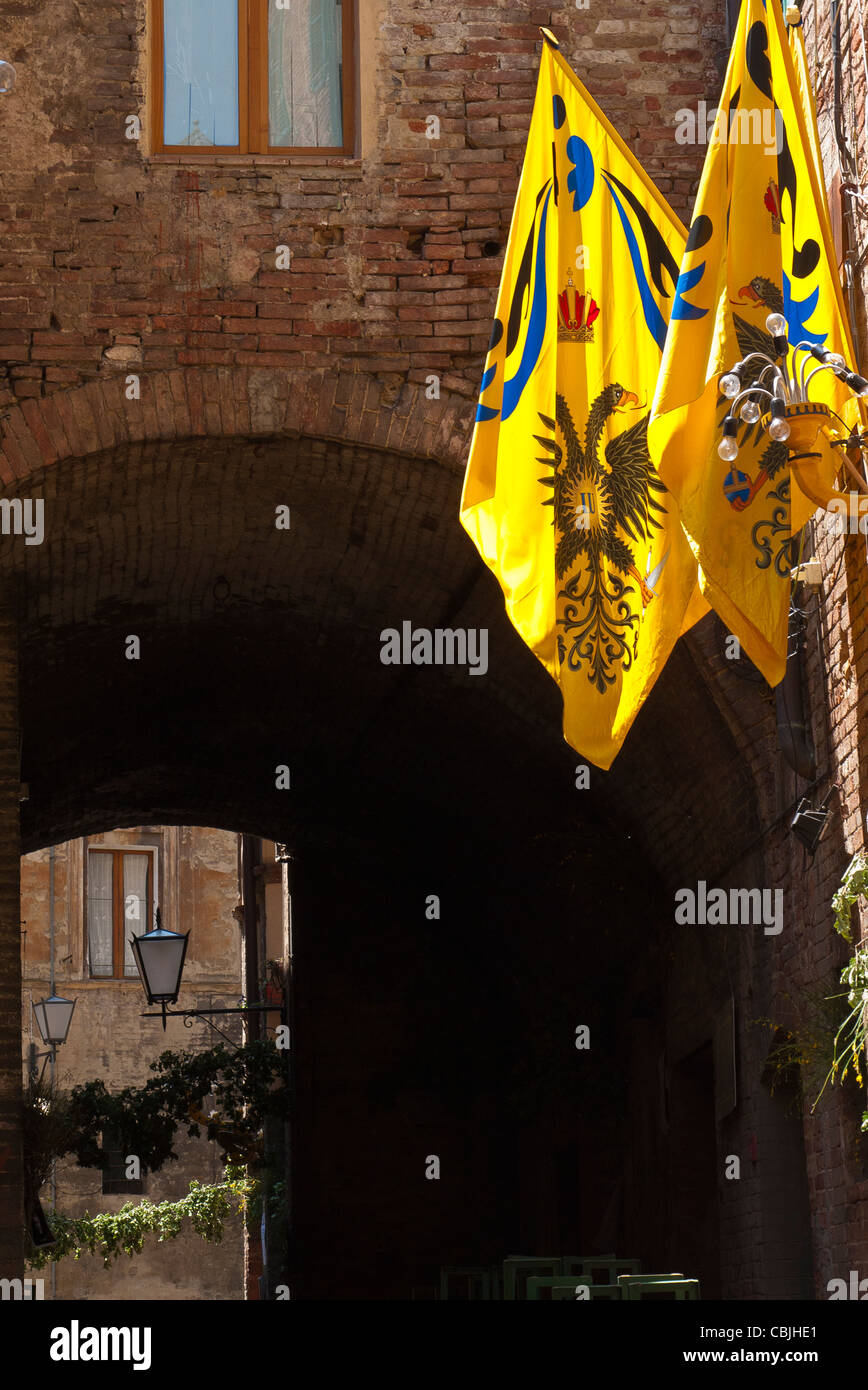 Double headed eagle flag hi-res stock photography and images - Alamy