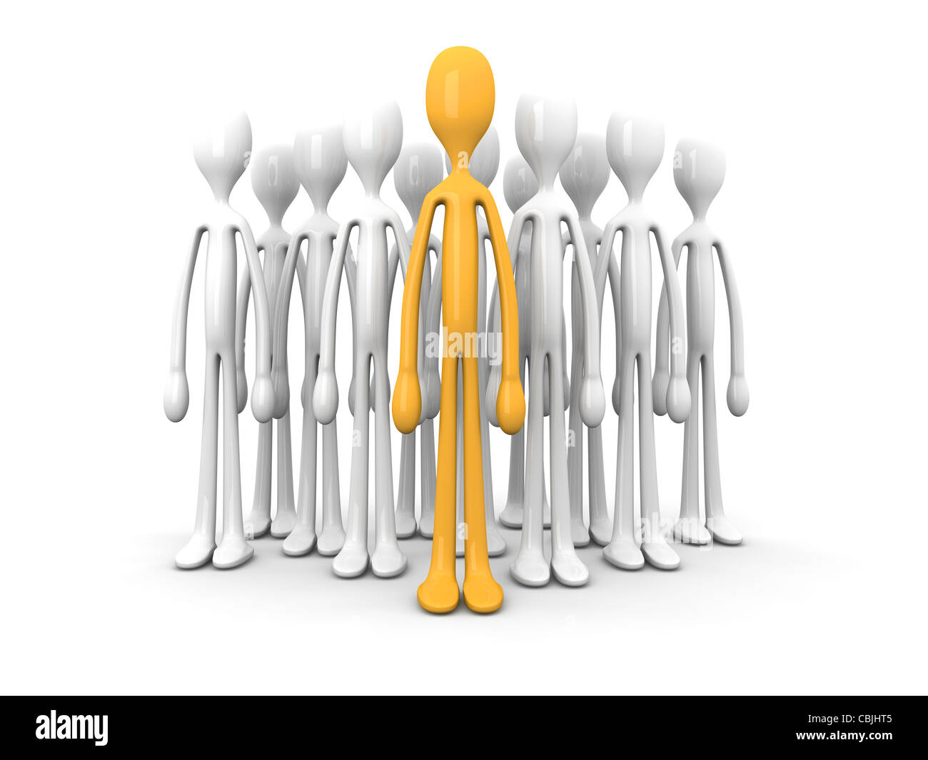 Team leader Cut Out Stock Images & Pictures - Alamy