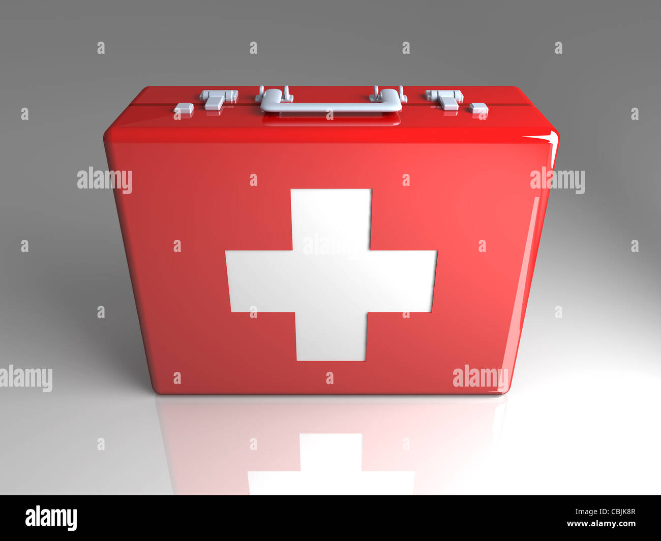 First aid case Stock Photo - Alamy