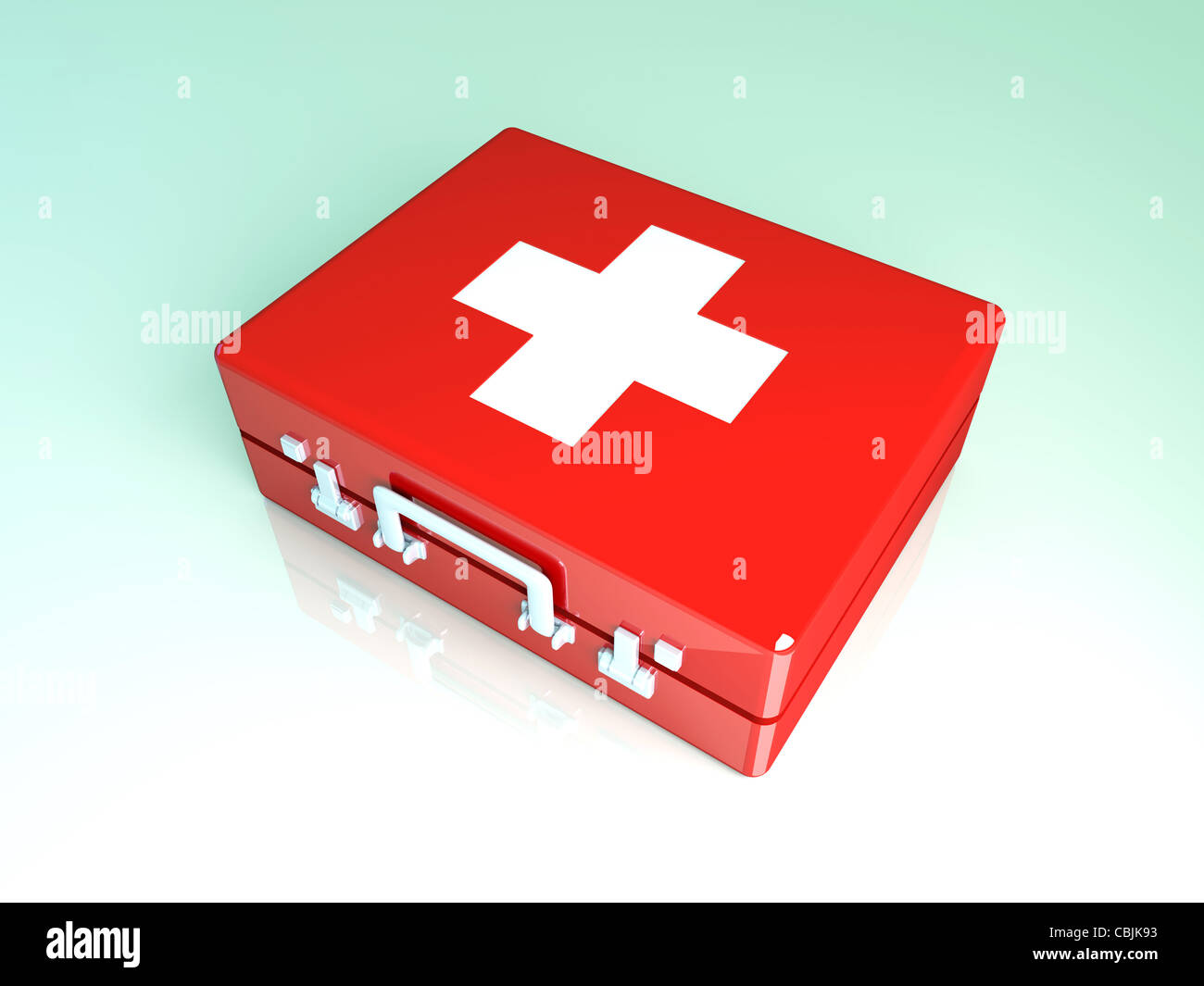 First aid case Stock Photo - Alamy