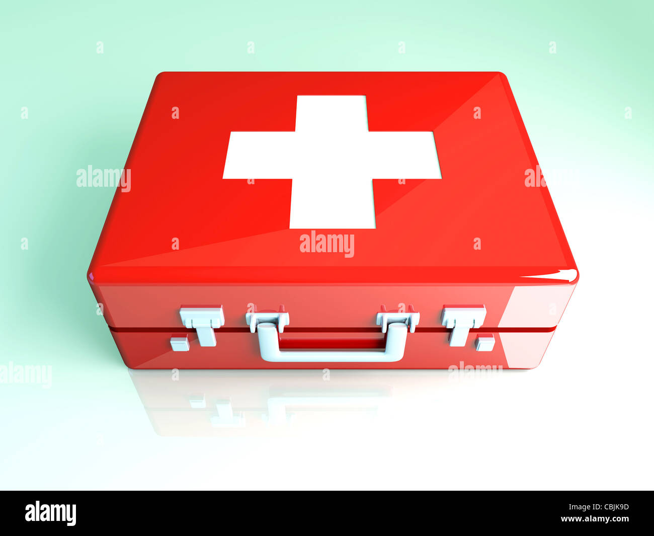 First aid case Stock Photo - Alamy