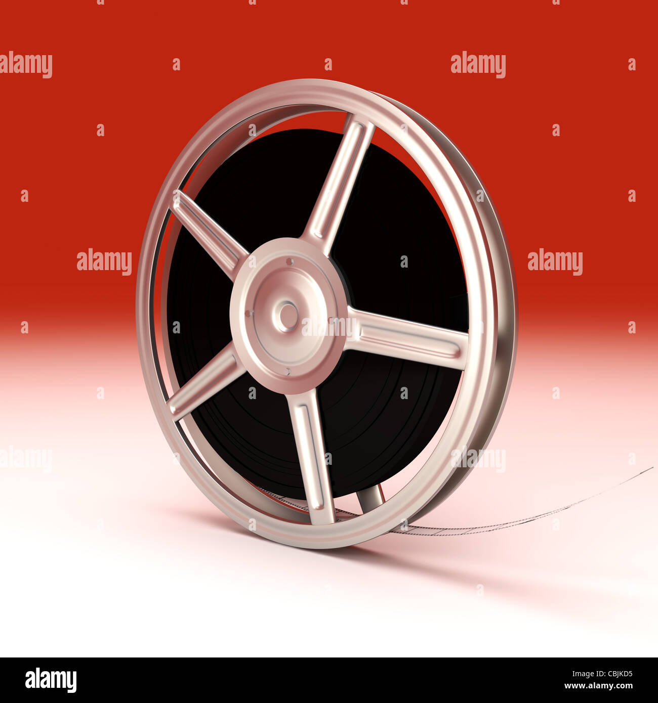 A Film reel Stock Photo - Alamy