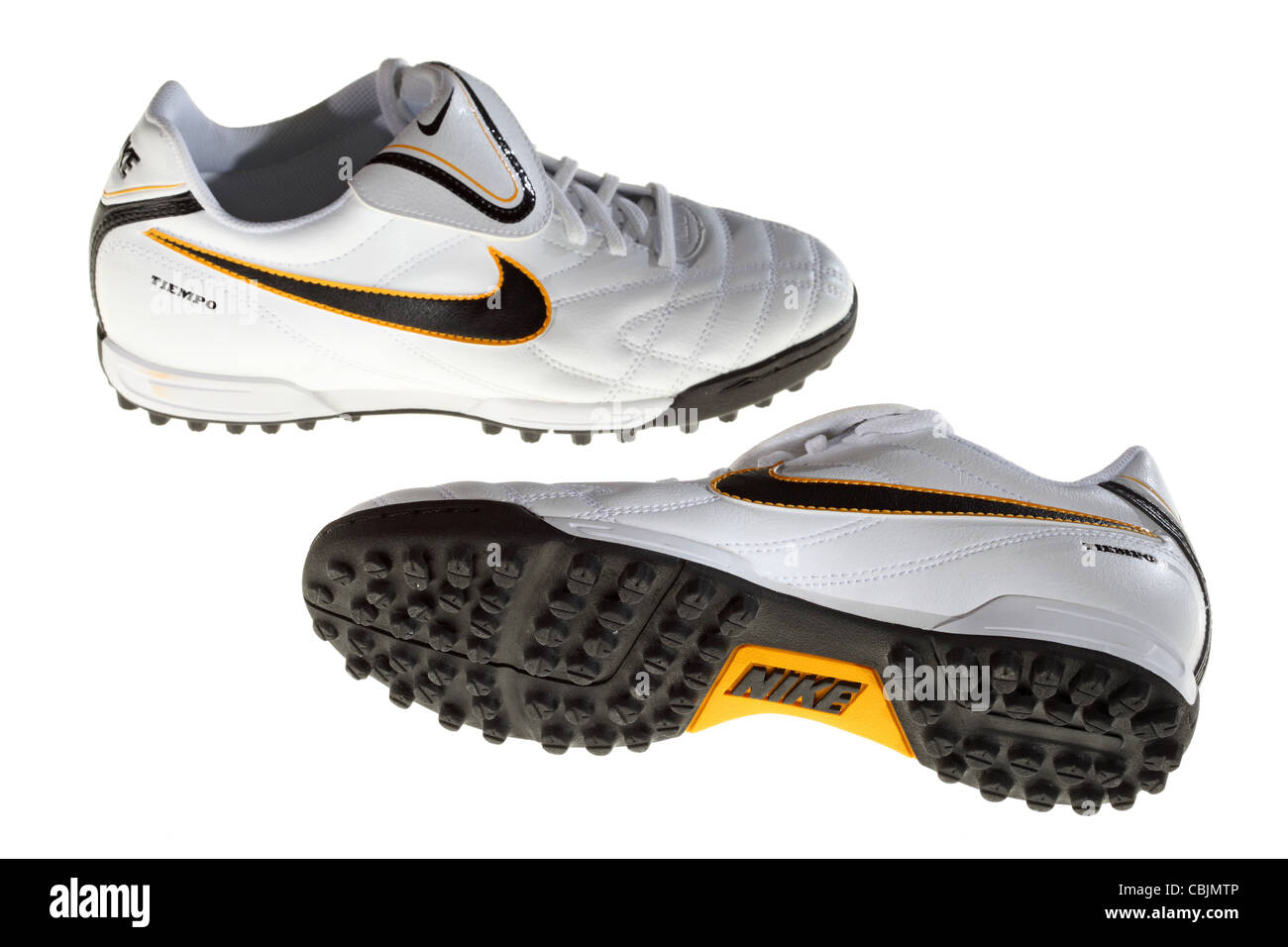sport shoe football footwear nike Stock Photo - Alamy