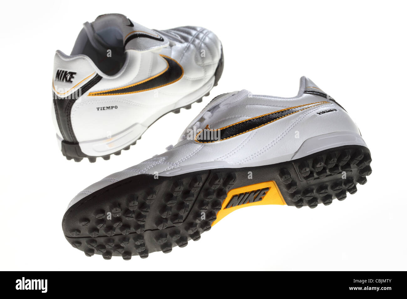 sport shoe football footwear nike Stock Photo - Alamy