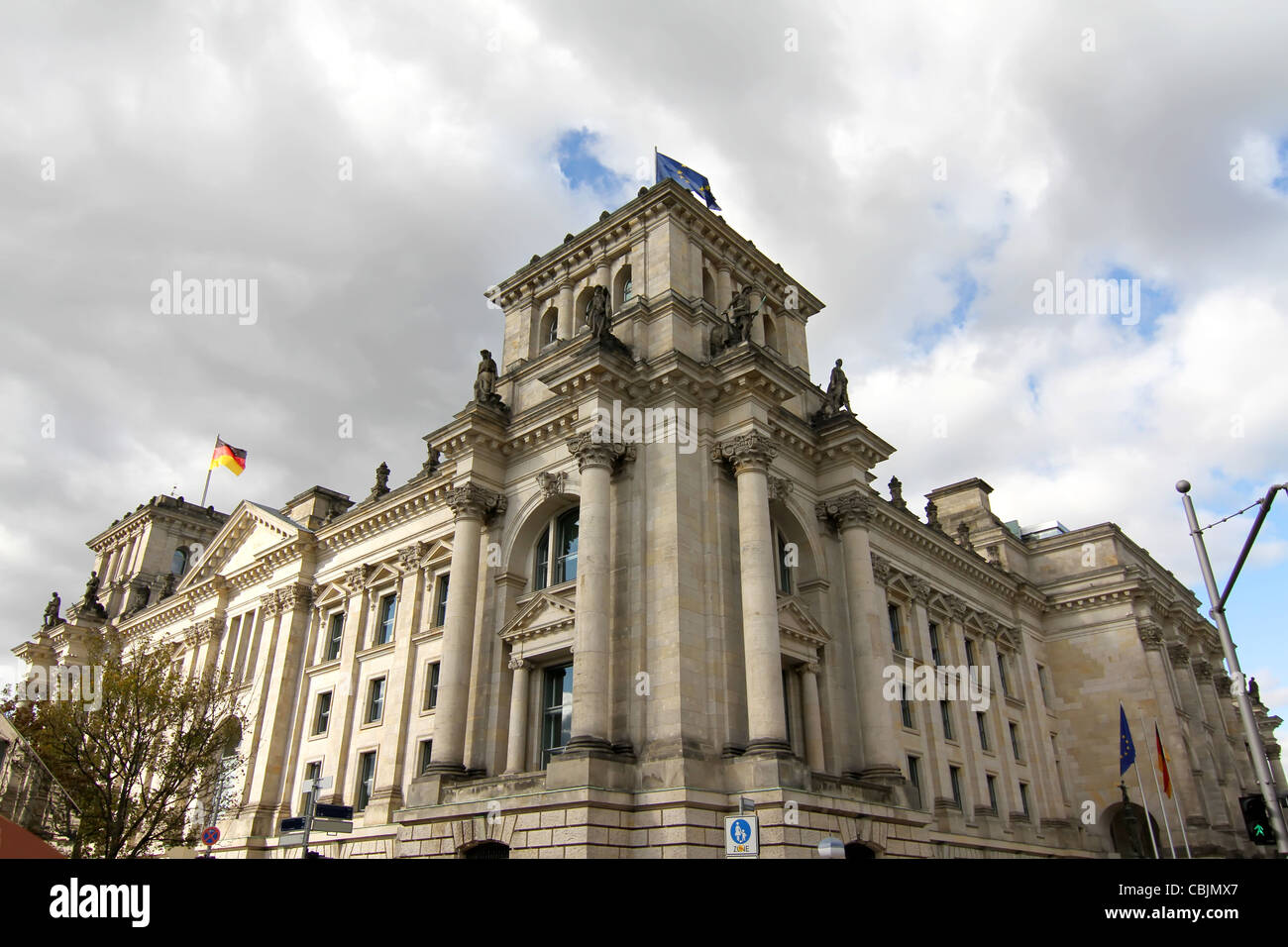 The Reichstags Building in Berlin, Germany. The Headquarter of the ...
