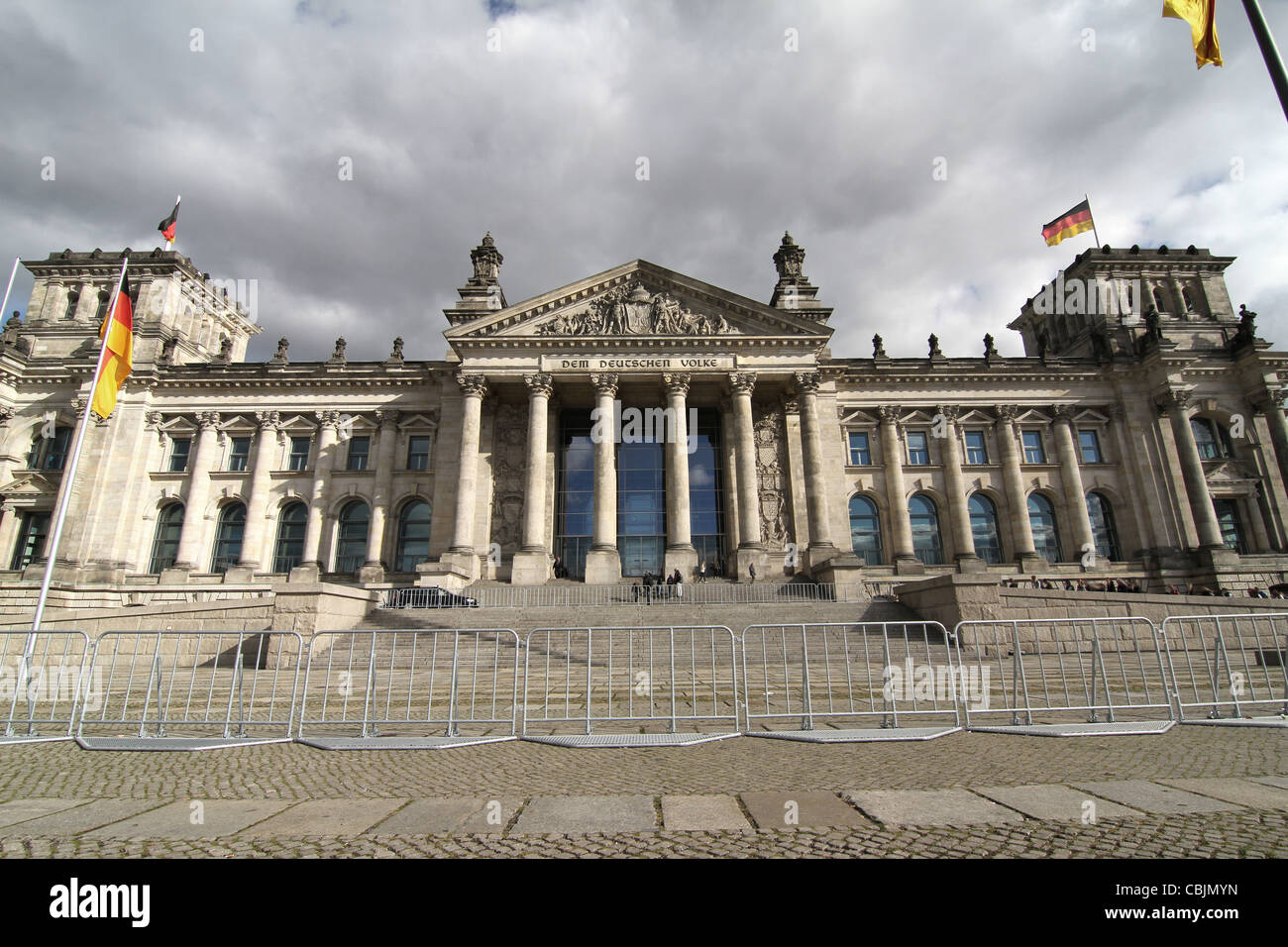 The Reichstags Building in Berlin, Germany. The Headquarter of the ...