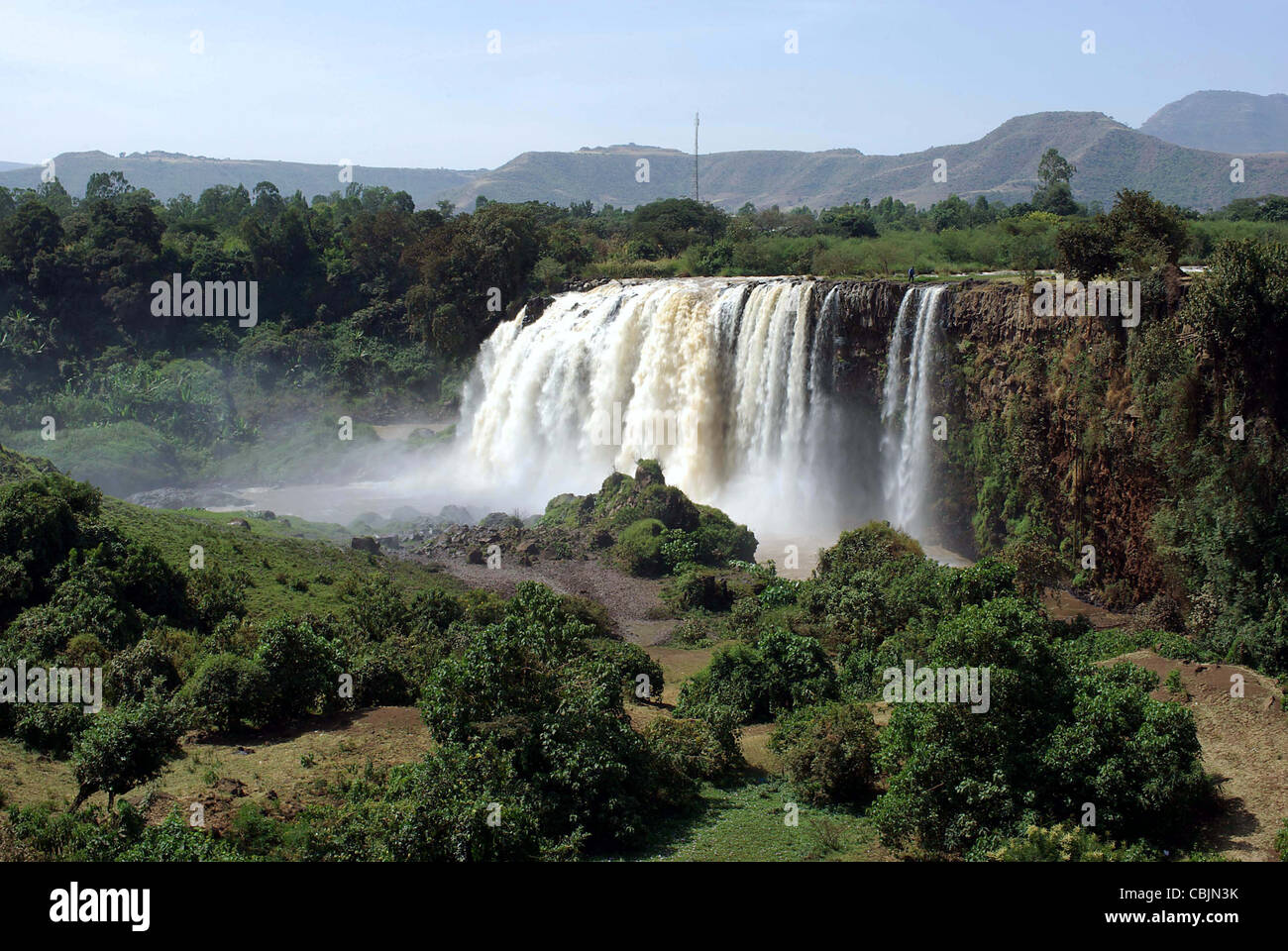 Waterfalls in Ethiopia Stock Photo - Alamy