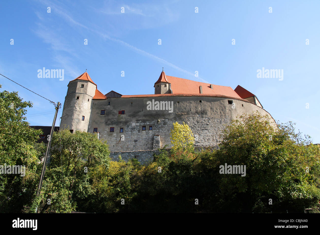 Harburg medieval castle hi-res stock photography and images - Alamy