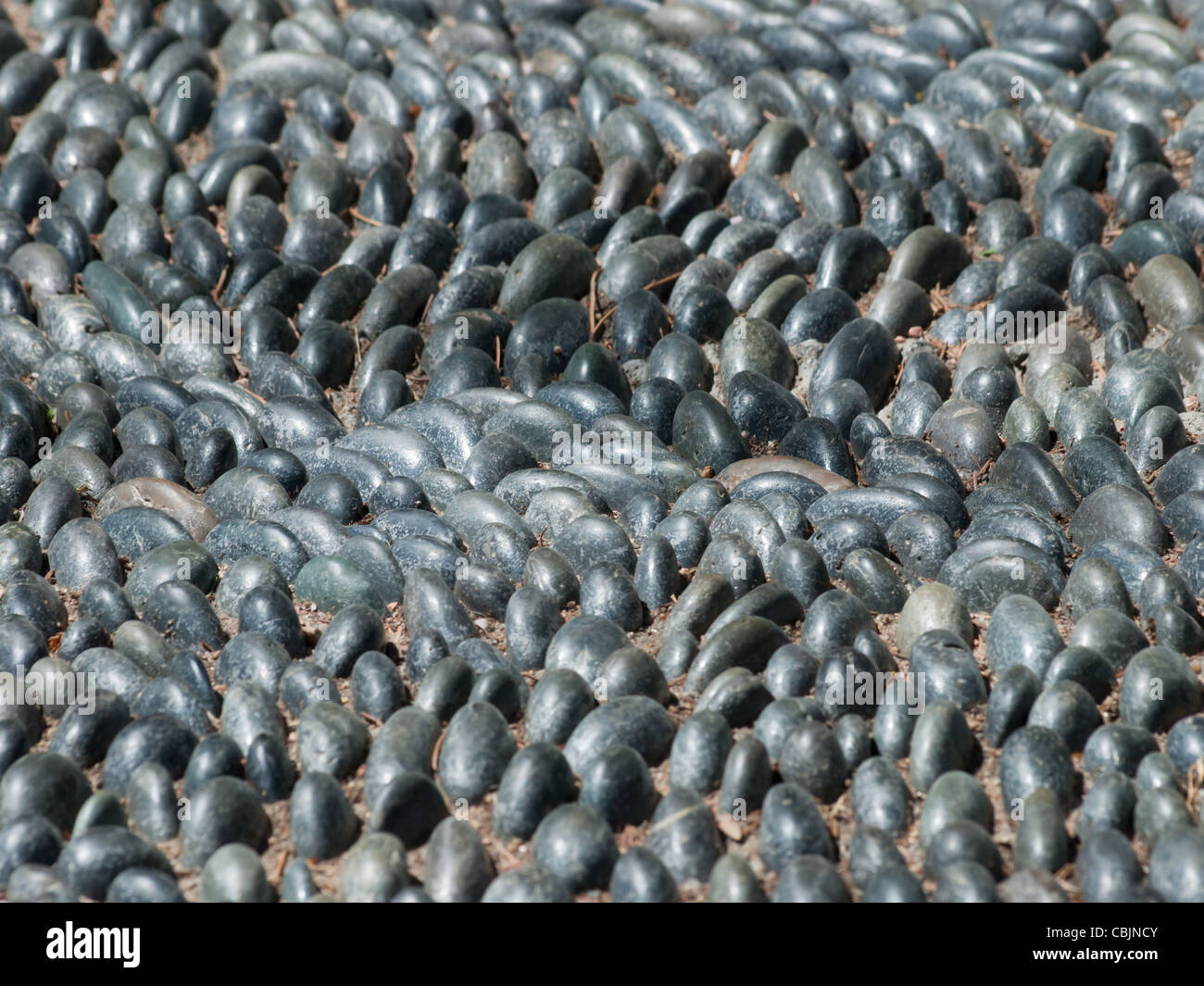 Rock path at the Japanese Garden Stock Photo - Alamy