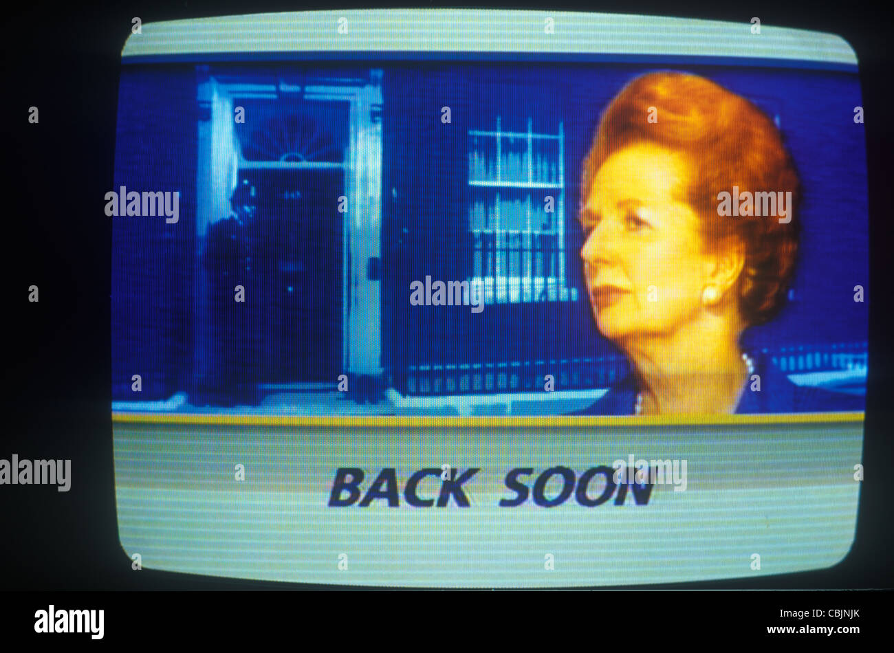 Margaret thatcher resignation 1990 hi-res stock photography and images ...
