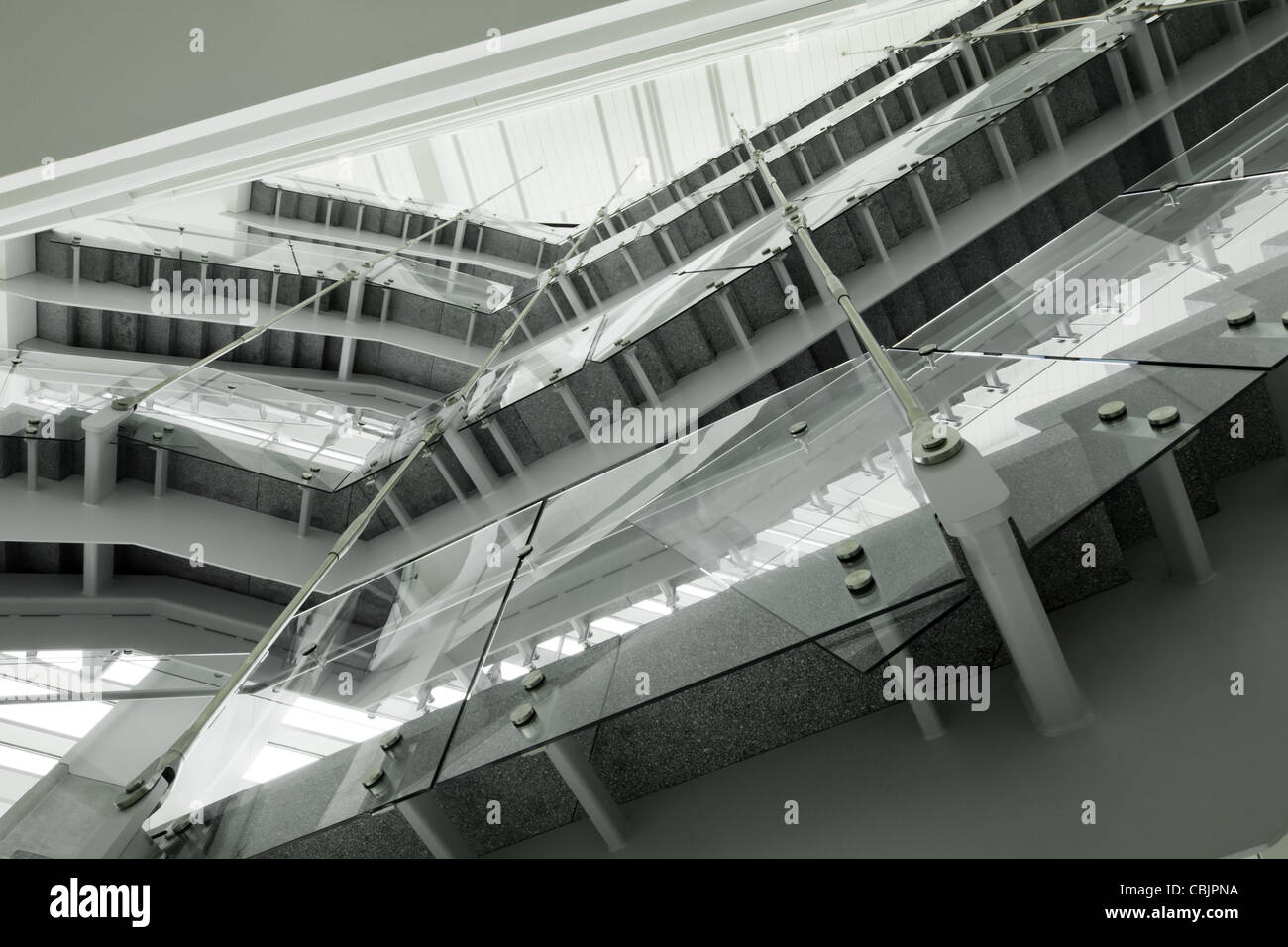 Interior of the Lindsey-Flanigan Courthouse in Downtown Denver Stock ...