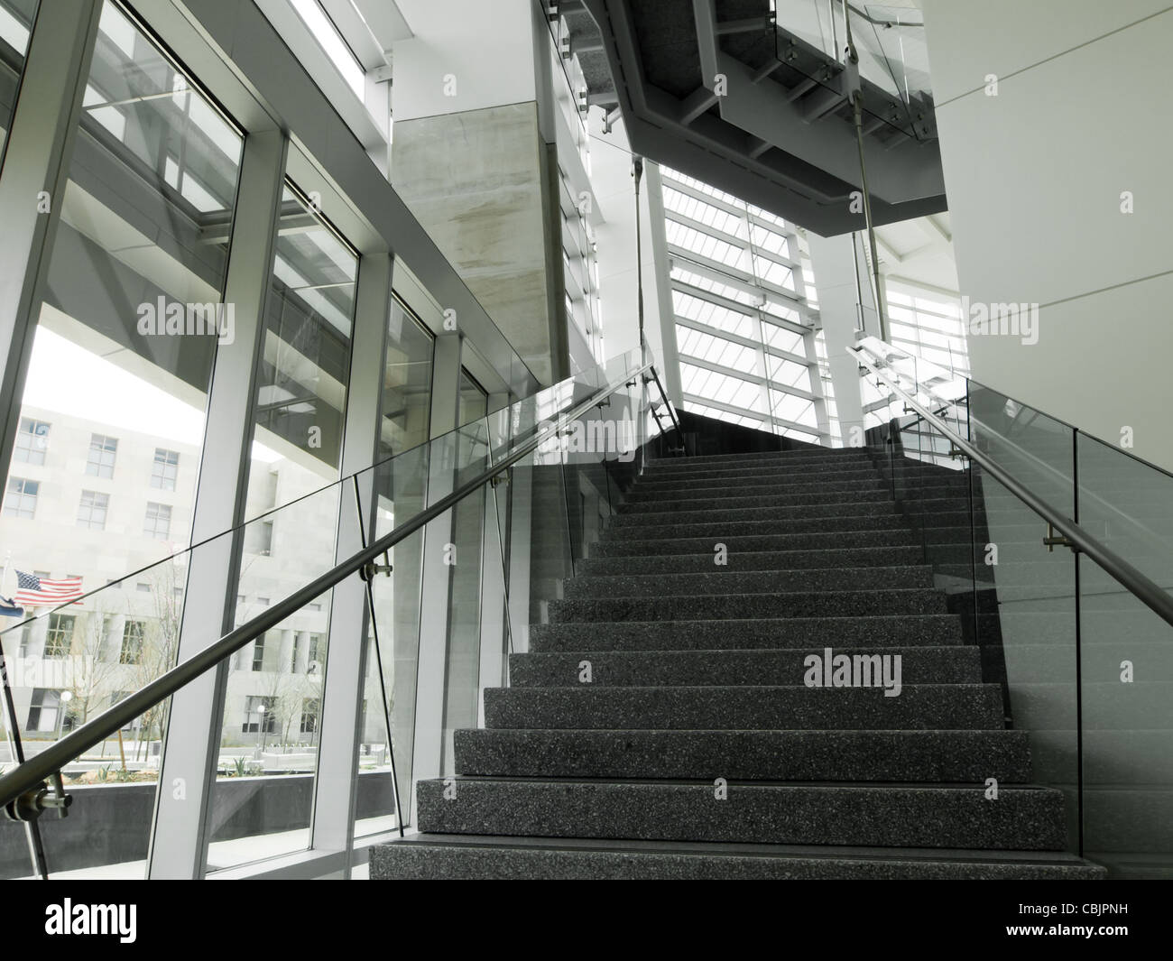 Interior of the Lindsey-Flanigan Courthouse in Downtown Denver Stock ...