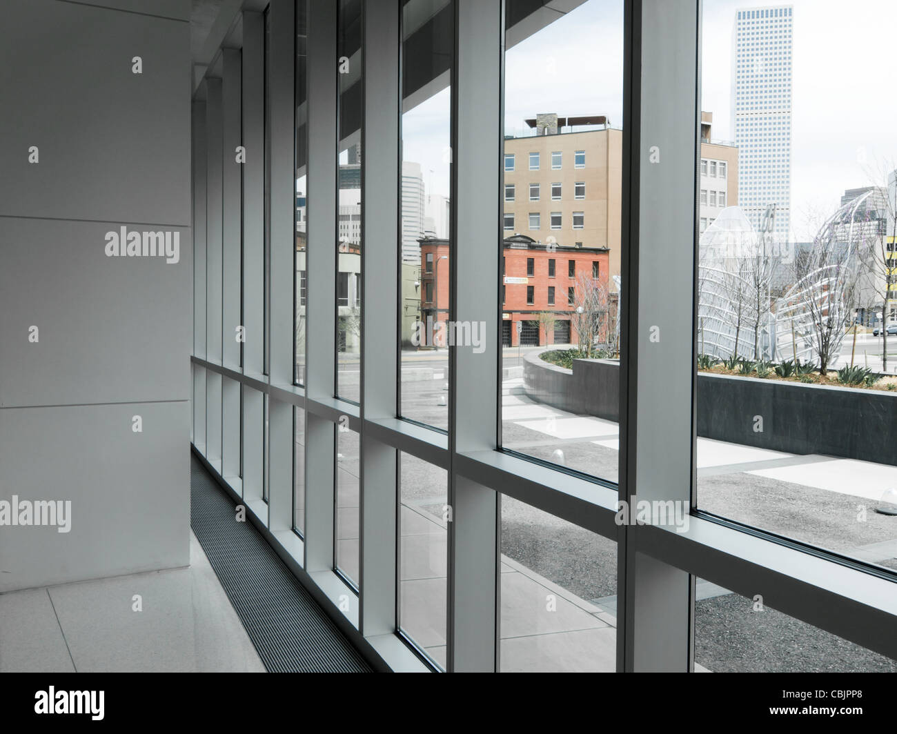 Interior of the Lindsey-Flanigan Courthouse in Downtown Denver Stock ...
