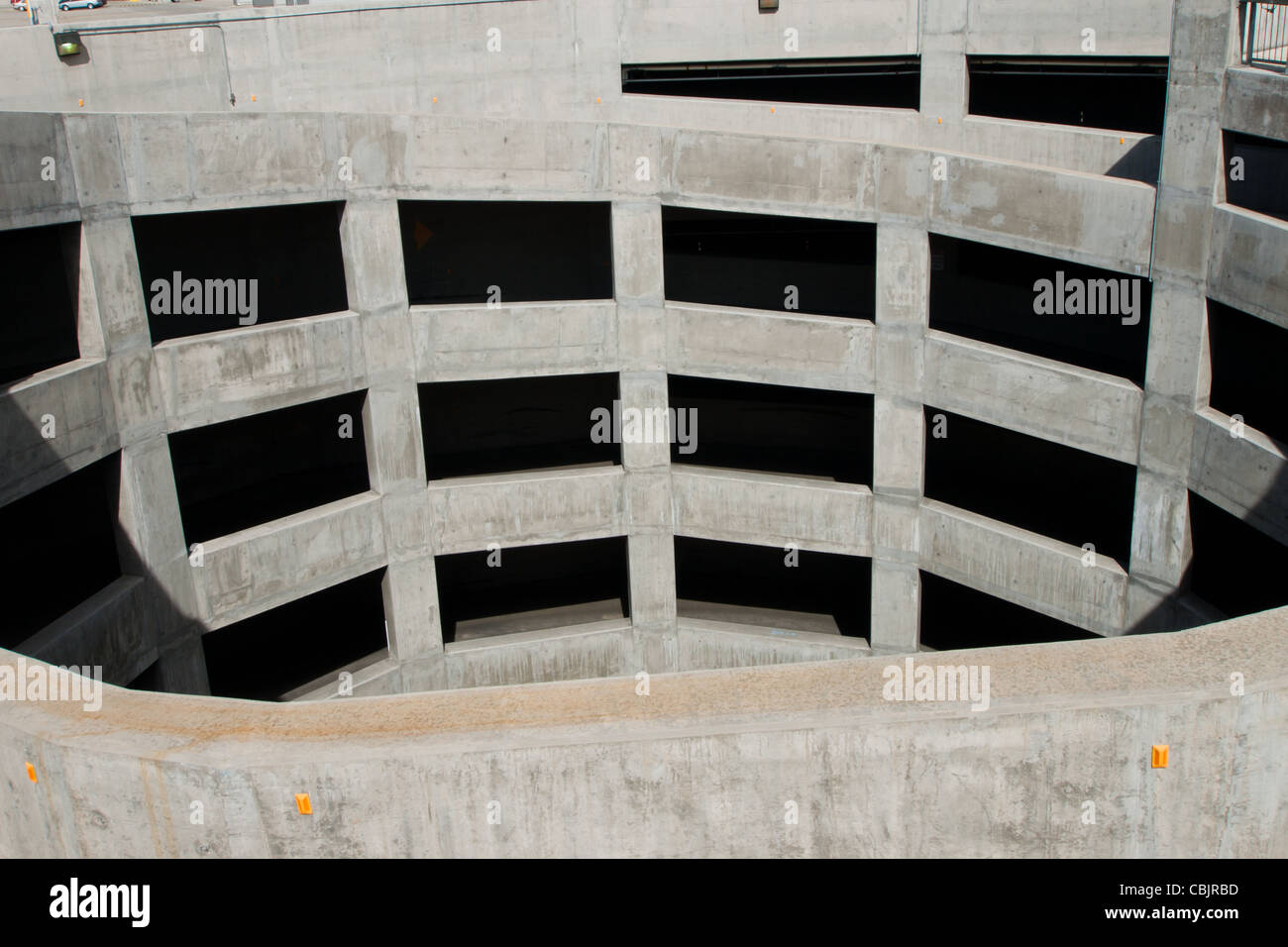 Parking structure of the Colorado Convention Center in Denver, Colorado ...