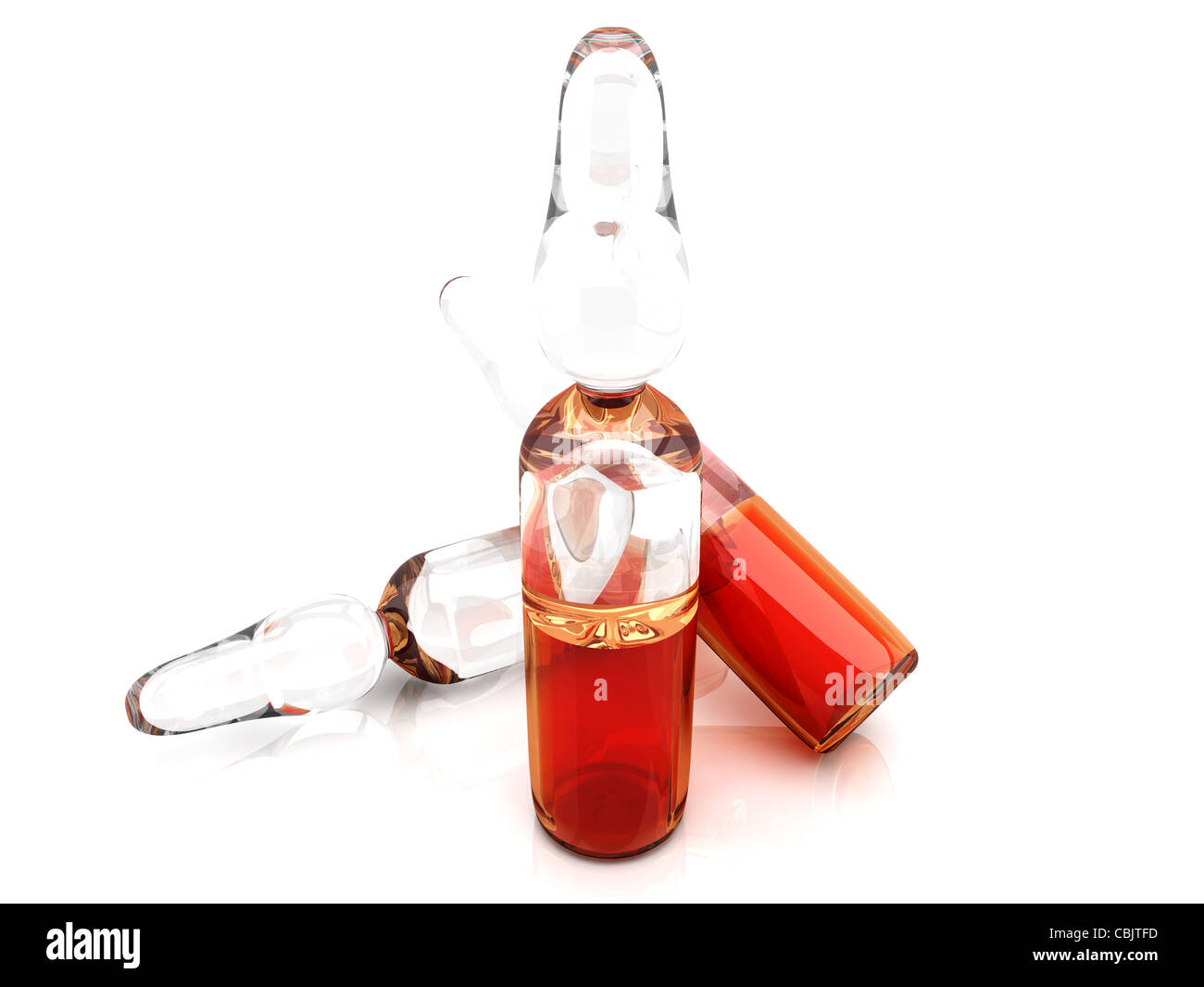 Medical injection vial Cut Out Stock Images & Pictures - Alamy