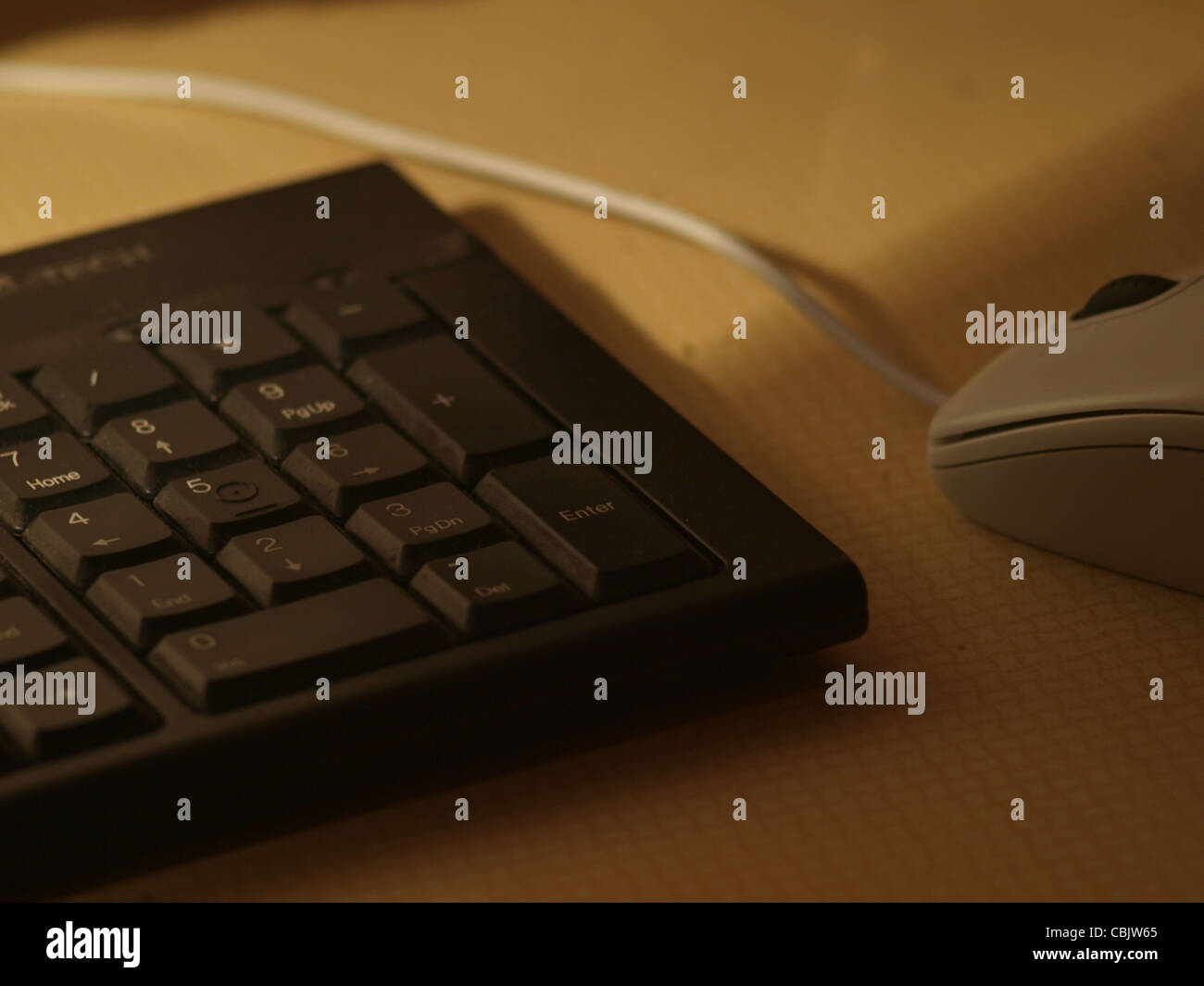 Computer Mouse and Keyboard Stock Photo - Alamy