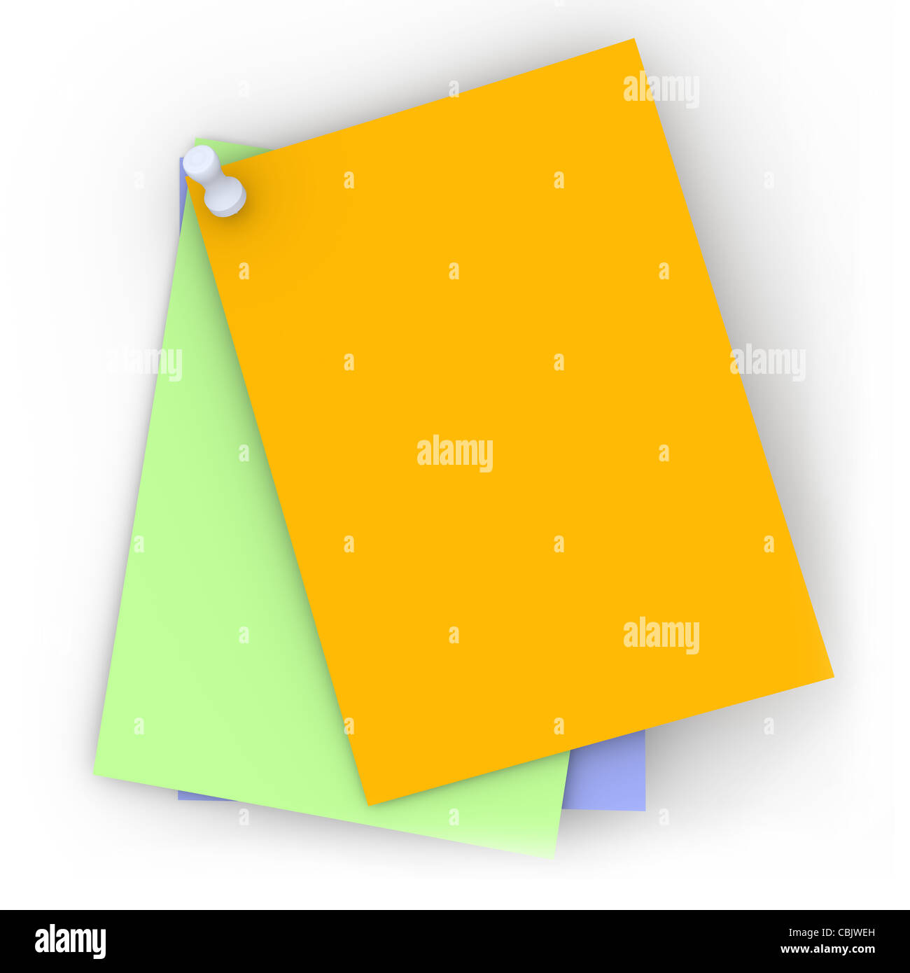 Digital sticky notes Cut Out Stock Images & Pictures - Alamy