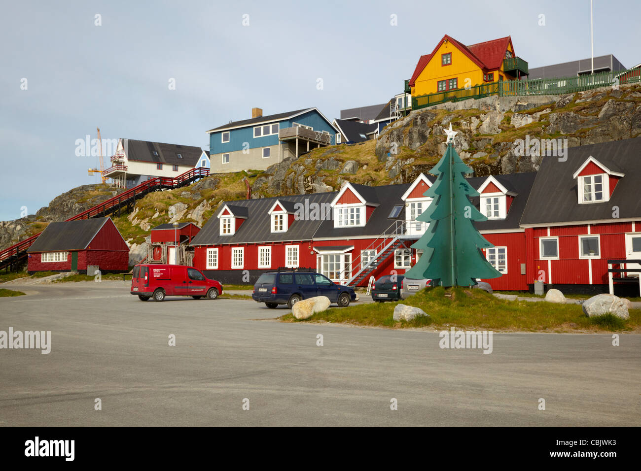 Old town, Nuuk, Greenland Stock Photo - Alamy