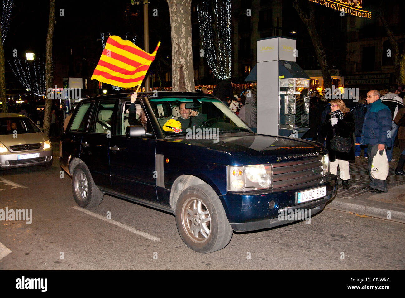 Fc barcelona flag hi-res stock photography and images - Alamy