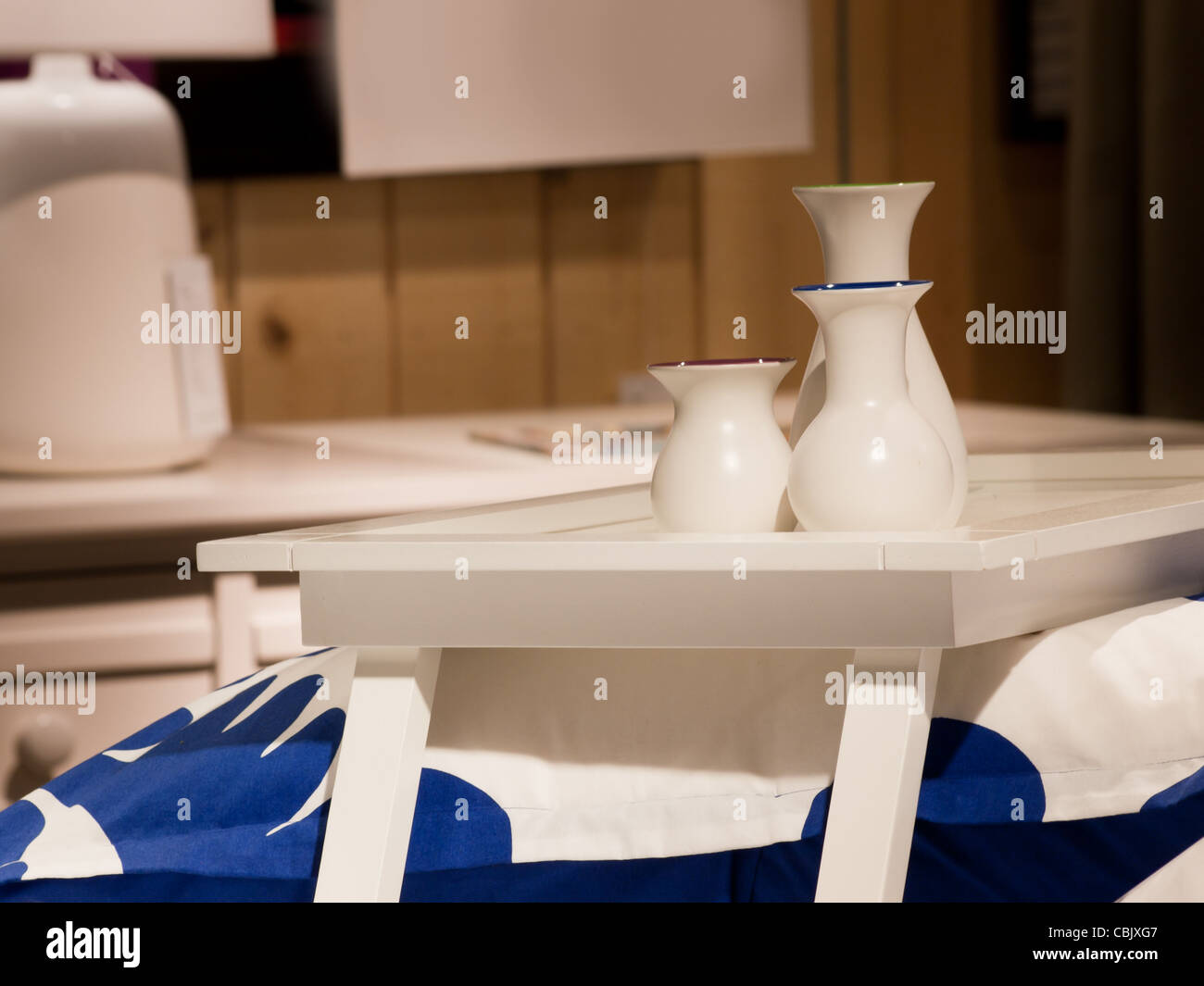 Bedding display retail store hi-res stock photography and images - Alamy