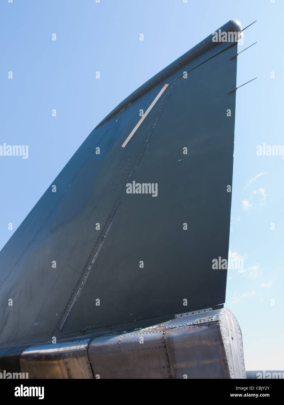 Old jet fighter of the US Air Force in Wing Over the Rockies Air and ...