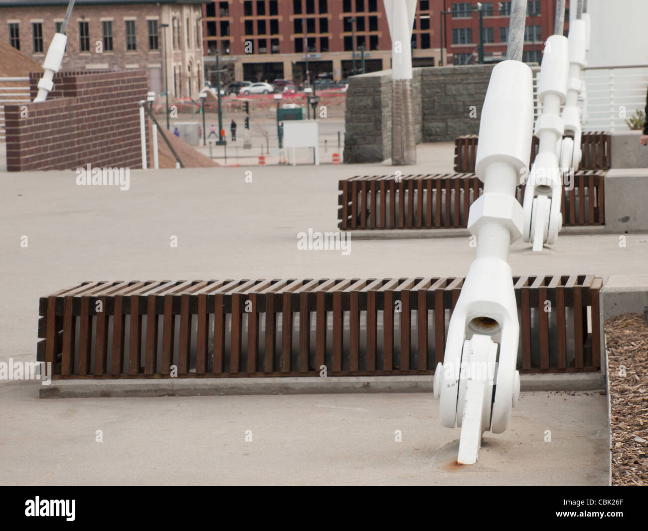 Cable anchor suspension bridge in hi-res stock photography and images ...