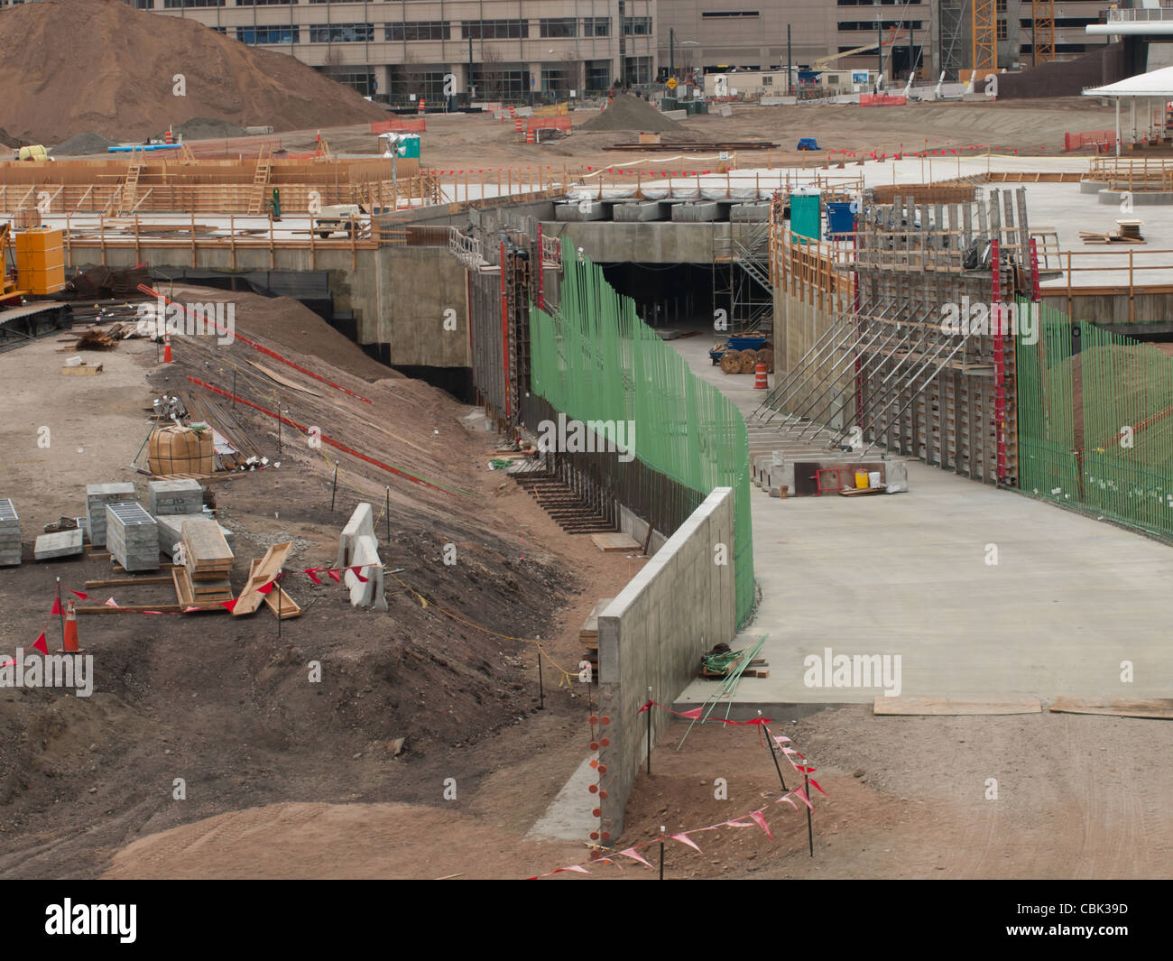Denver colorado construction building site hi-res stock photography and ...
