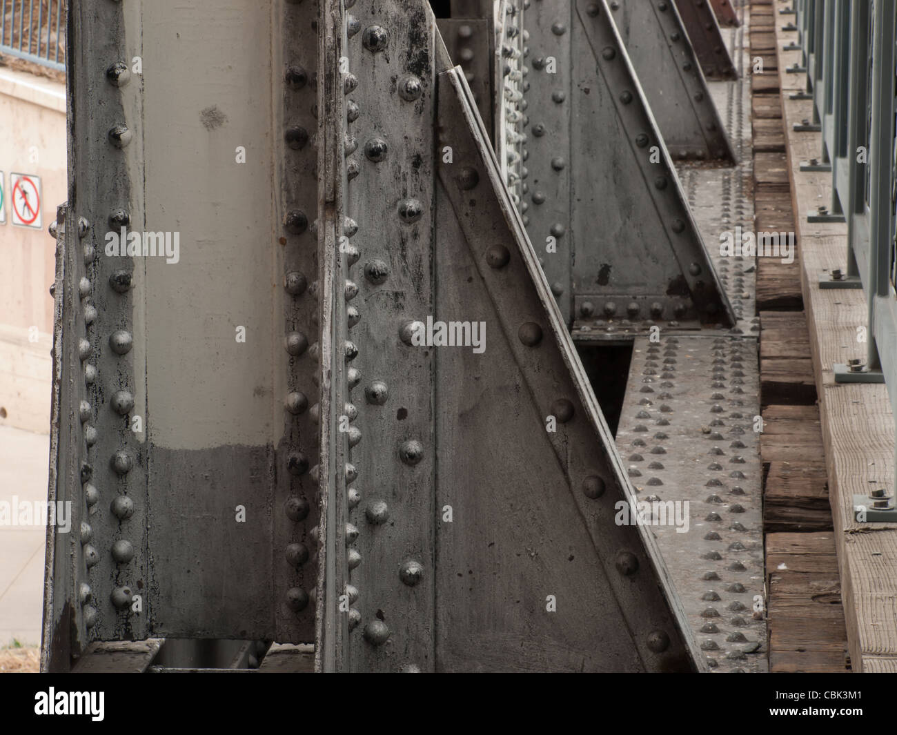 Old railroad bridge in downtown Denver, Colorado Stock Photo - Alamy