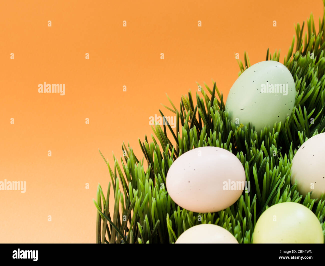 Easter eggs in the grass Stock Photo - Alamy