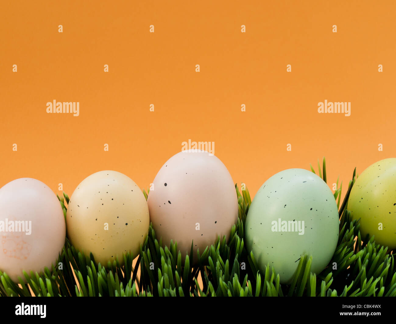Easter eggs in the grass Stock Photo - Alamy
