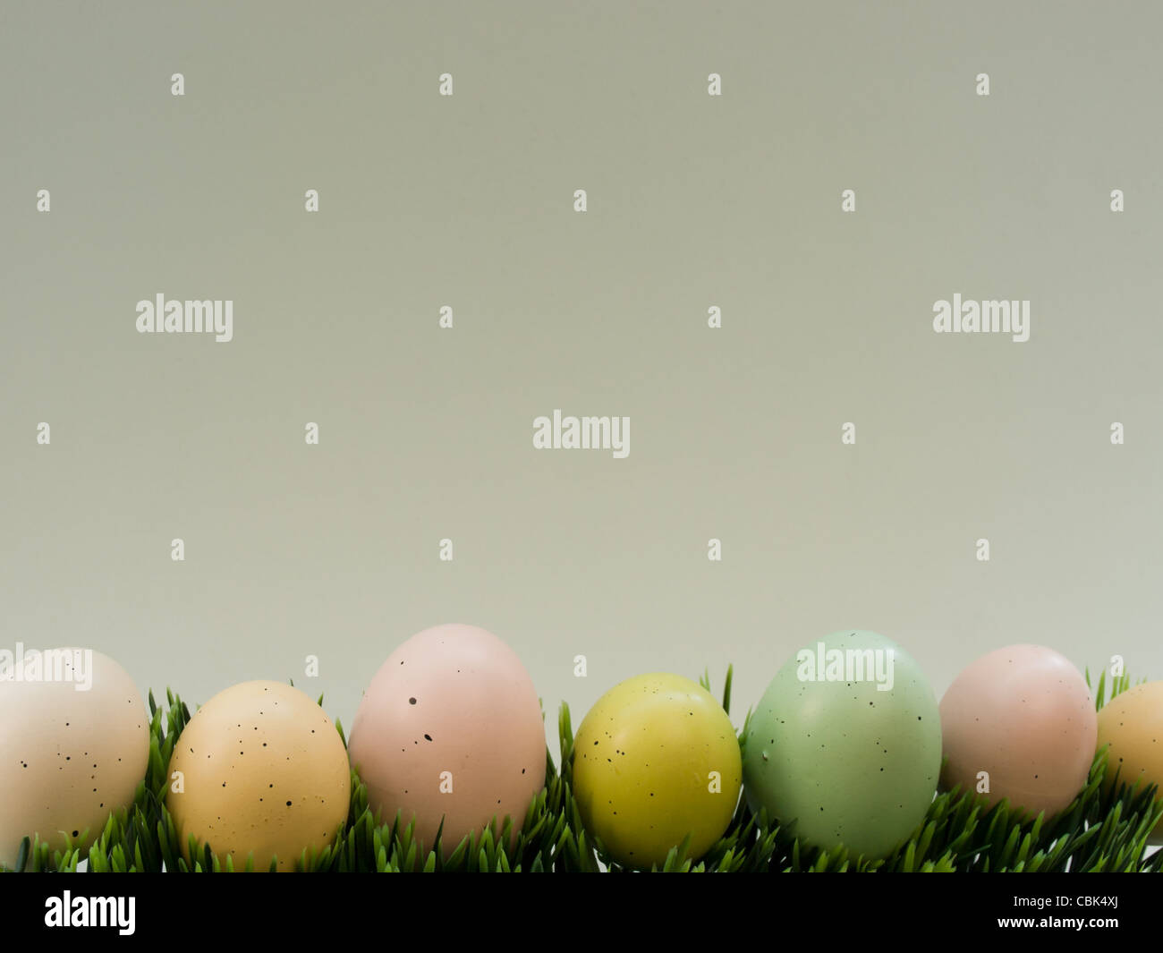 Easter eggs in the grass Stock Photo - Alamy