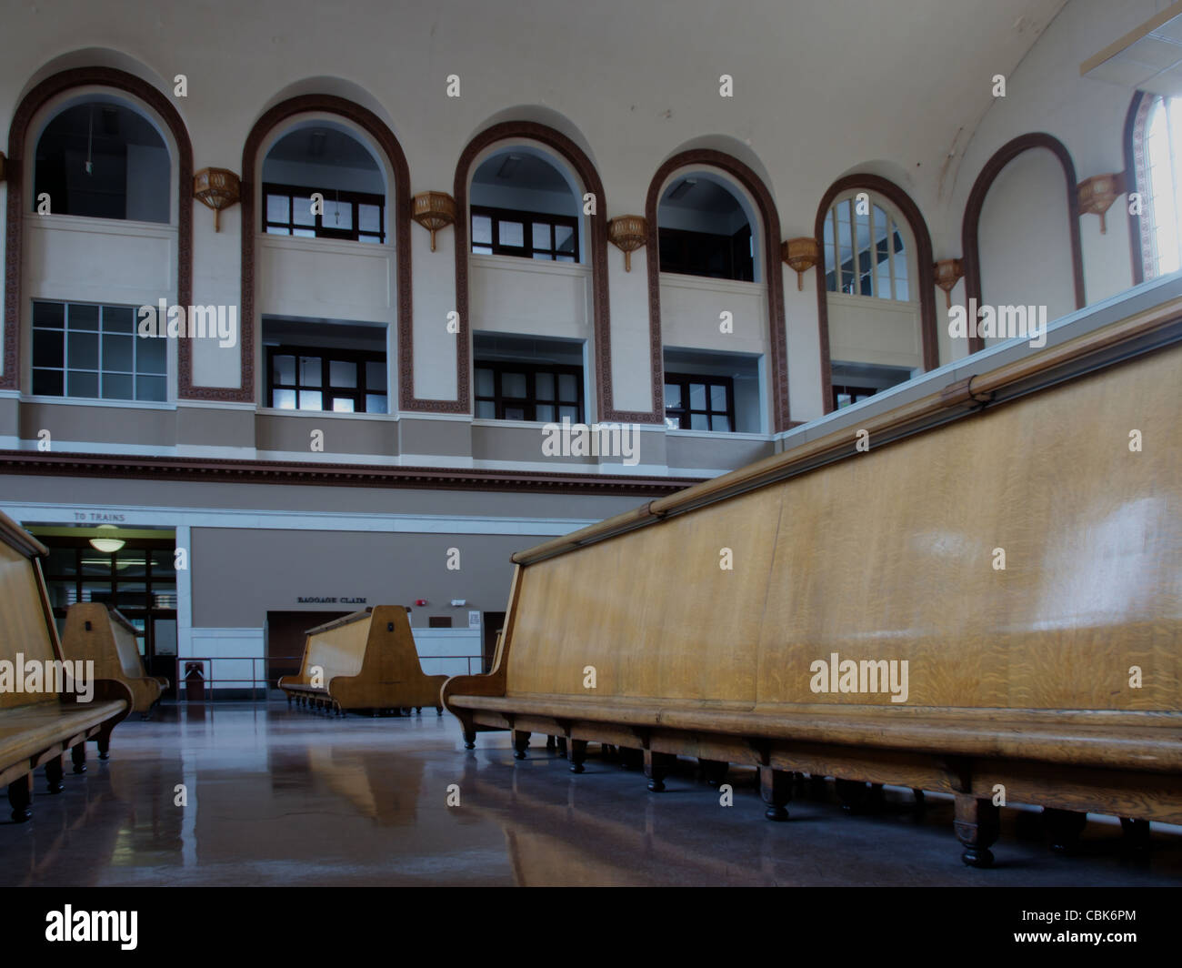 Interior of the Union Station in Denver, Colorado Stock Photo - Alamy