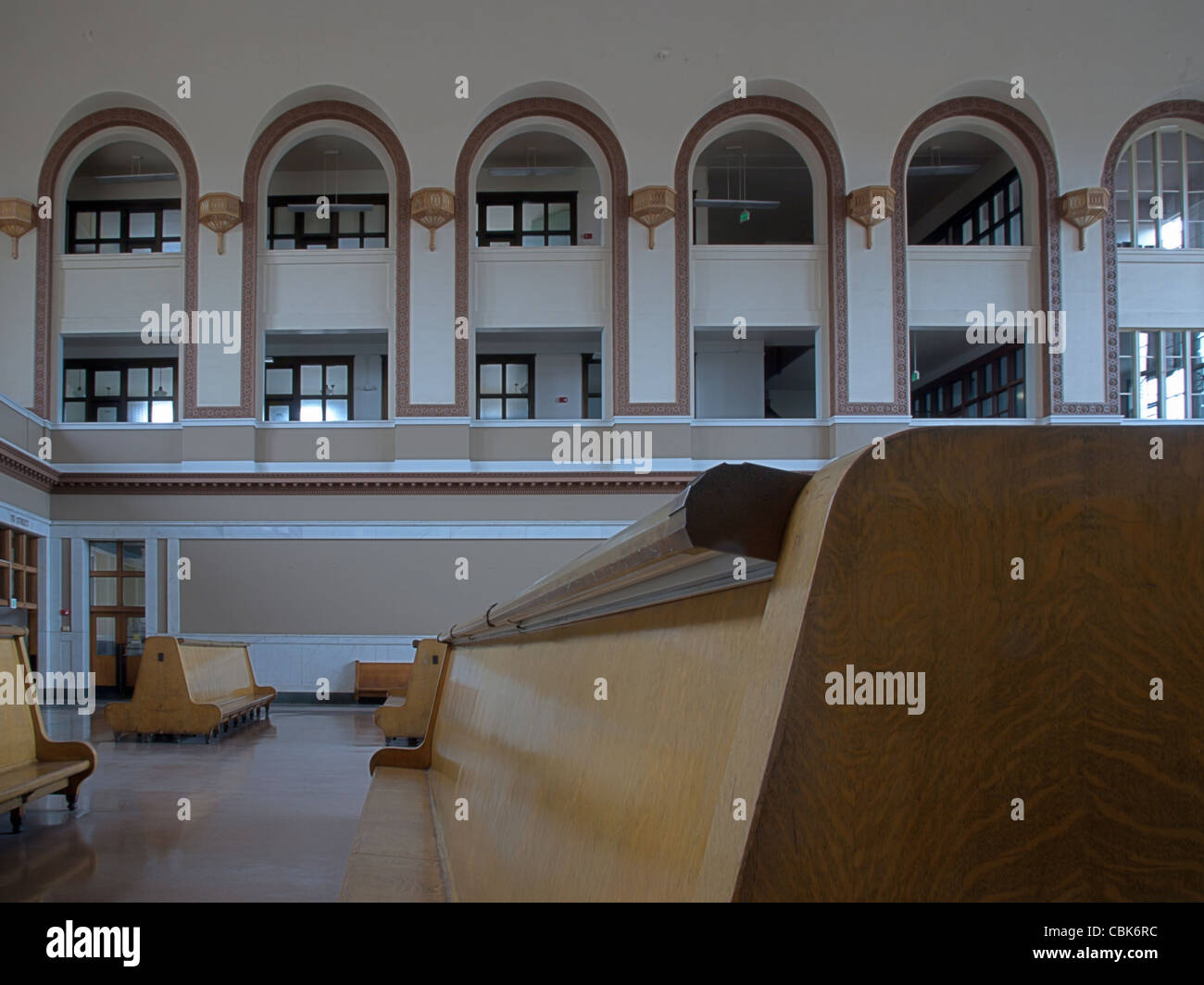 Interior of the Union Station in Denver, Colorado Stock Photo - Alamy