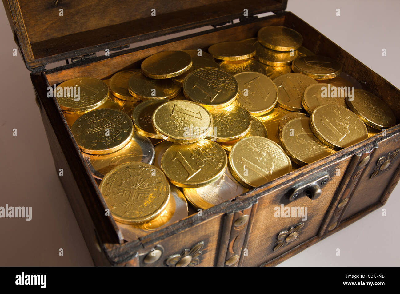 Antique silver storage chest hi-res stock photography and images - Alamy