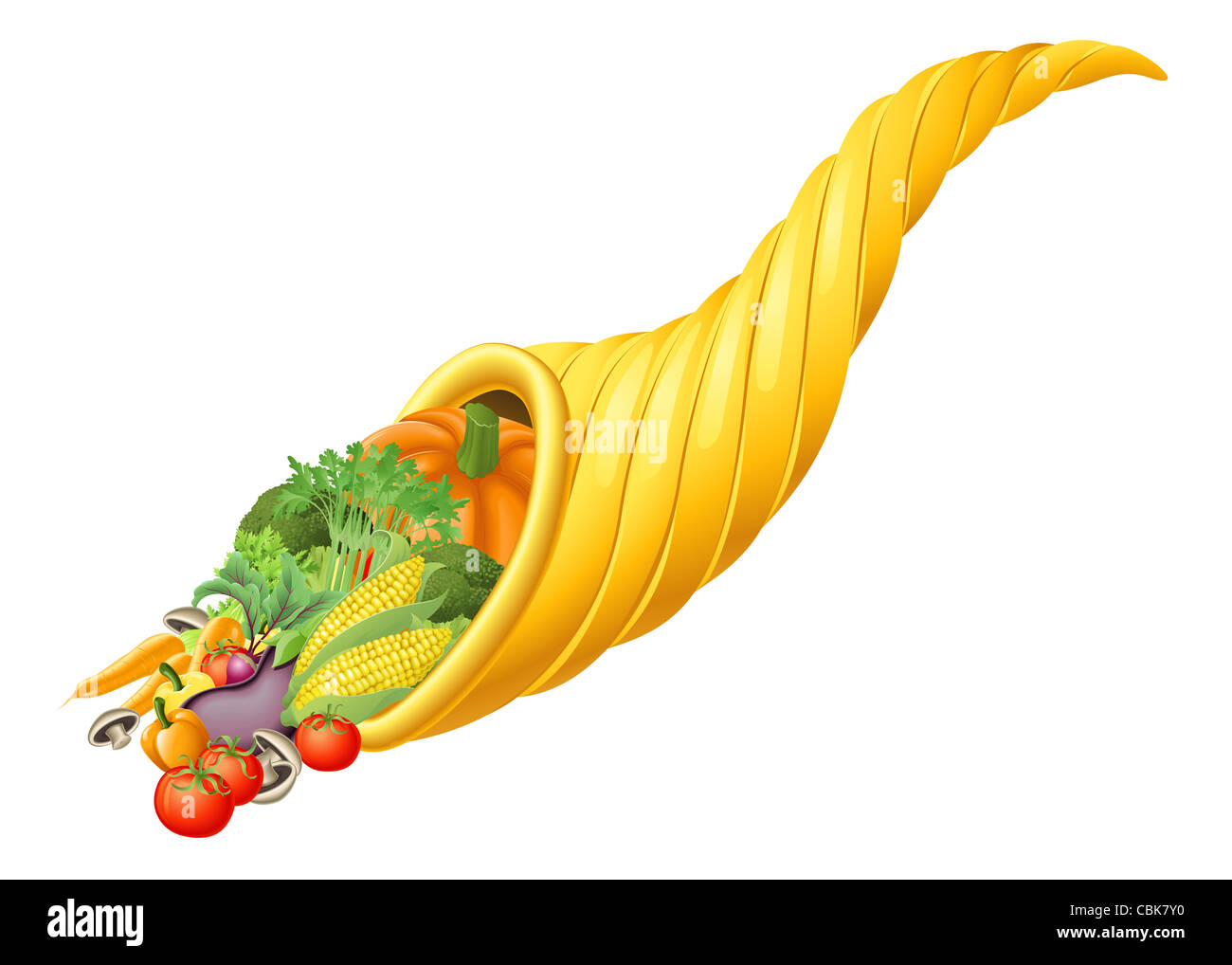 Cornucopia hi-res stock photography and images - Alamy