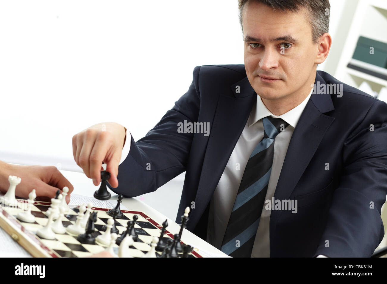 Chess single player hi-res stock photography and images - Alamy