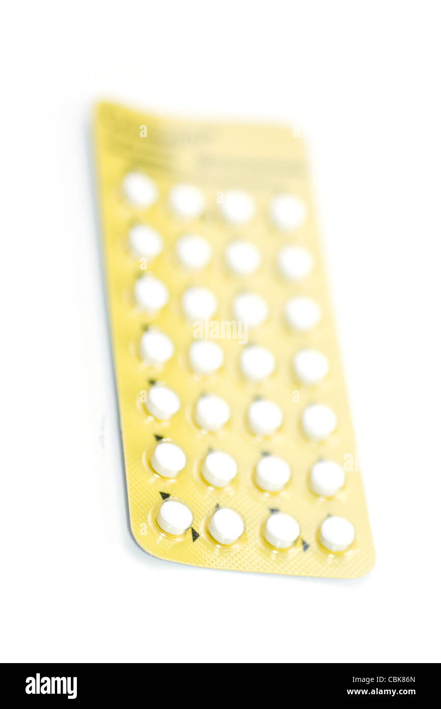 Birth control pills Stock Photo - Alamy