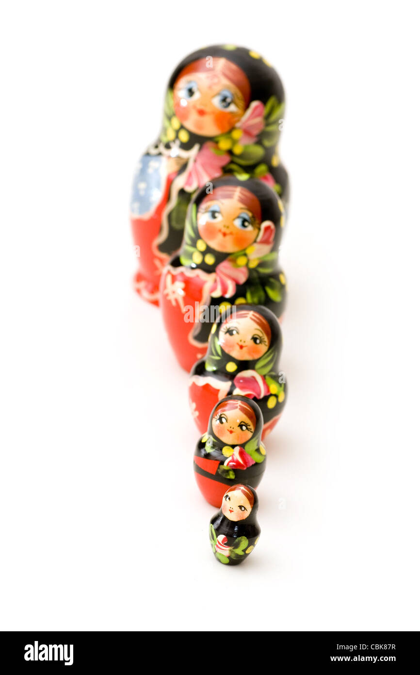 Babushka Cut Out Stock Images & Pictures - Alamy