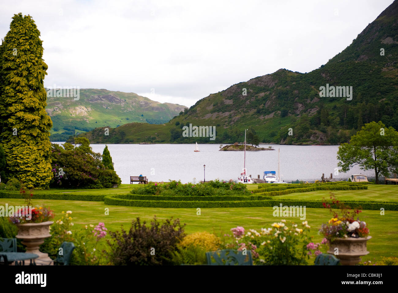 Ullswater in summer Stock Photo - Alamy