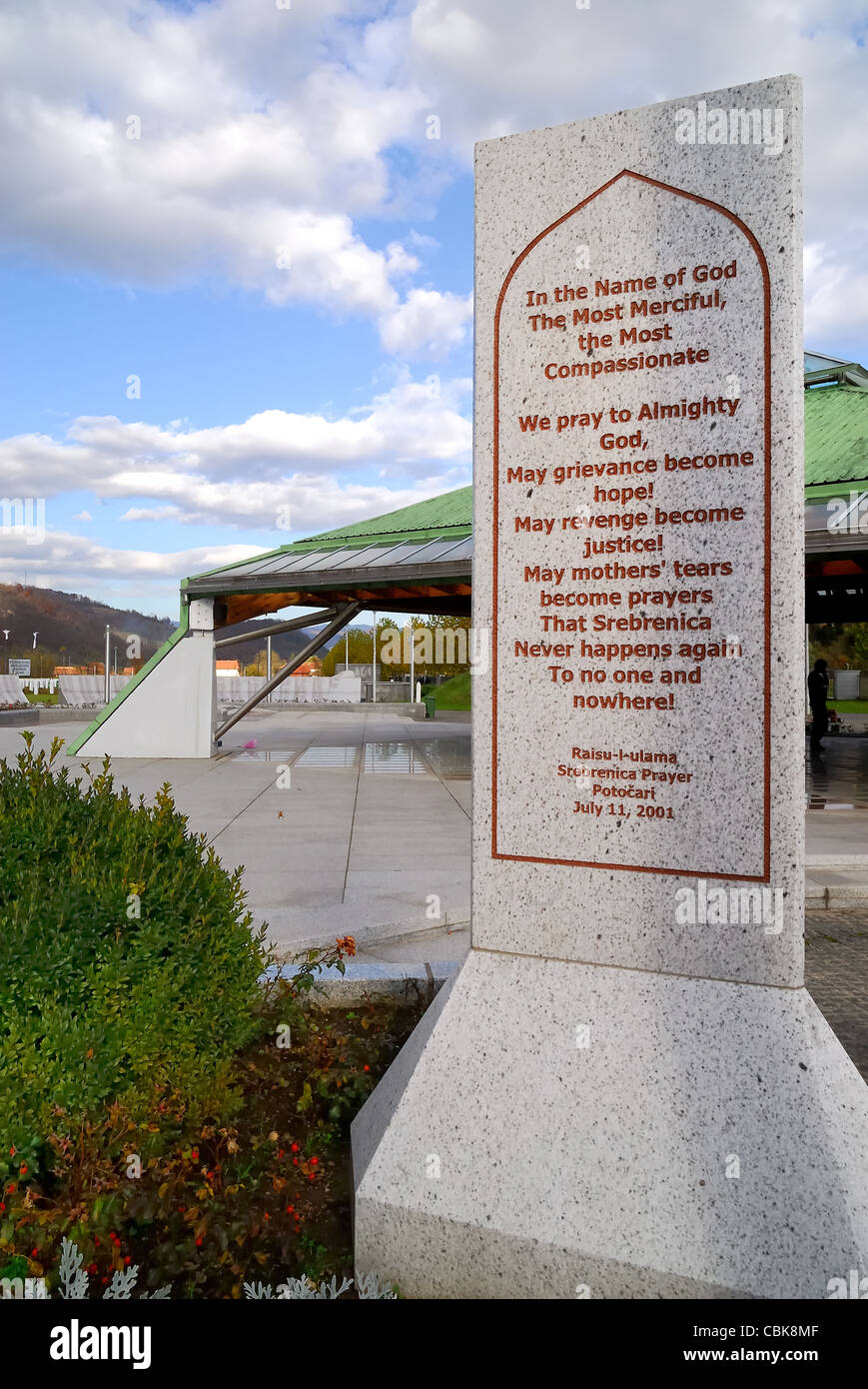 Bosnia and Herzegovina, Srebrenica : Potocari Genocide Memorial and ...