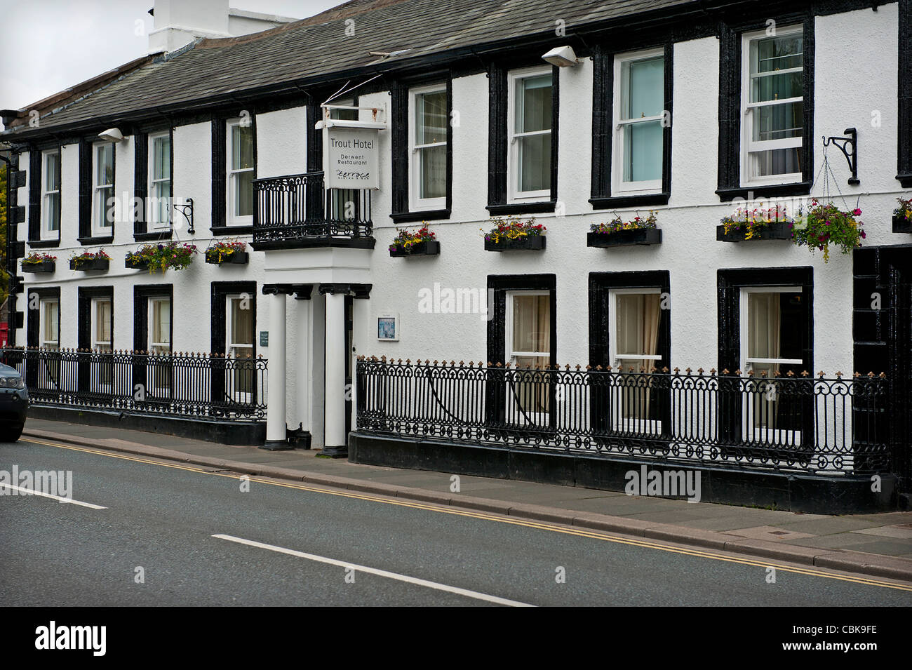 The Trout Hotel Cockermouth Stock Photo - Alamy