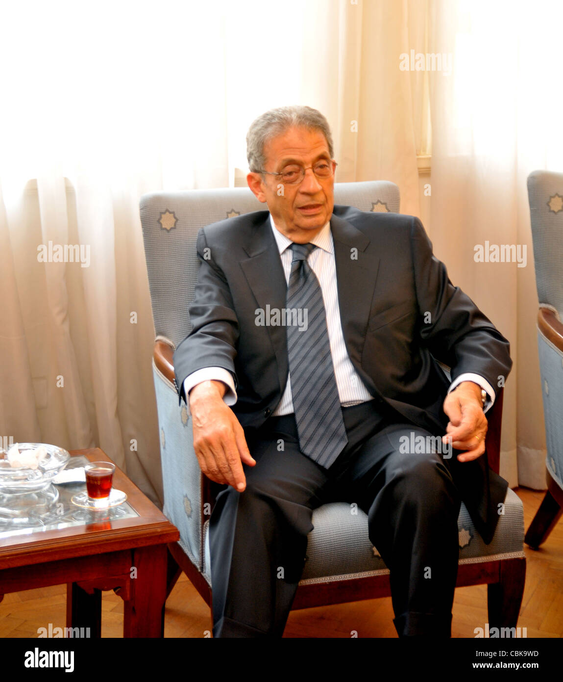 Arab League Secretary General Amr Moussa, and former Egyptian Foreign ...