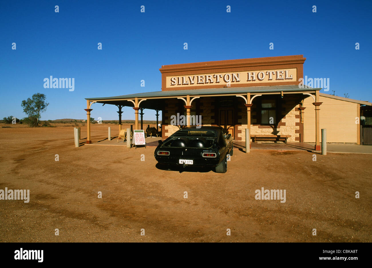 Legendary Silverton Hotel, site of films and ads, in Silverton near ...