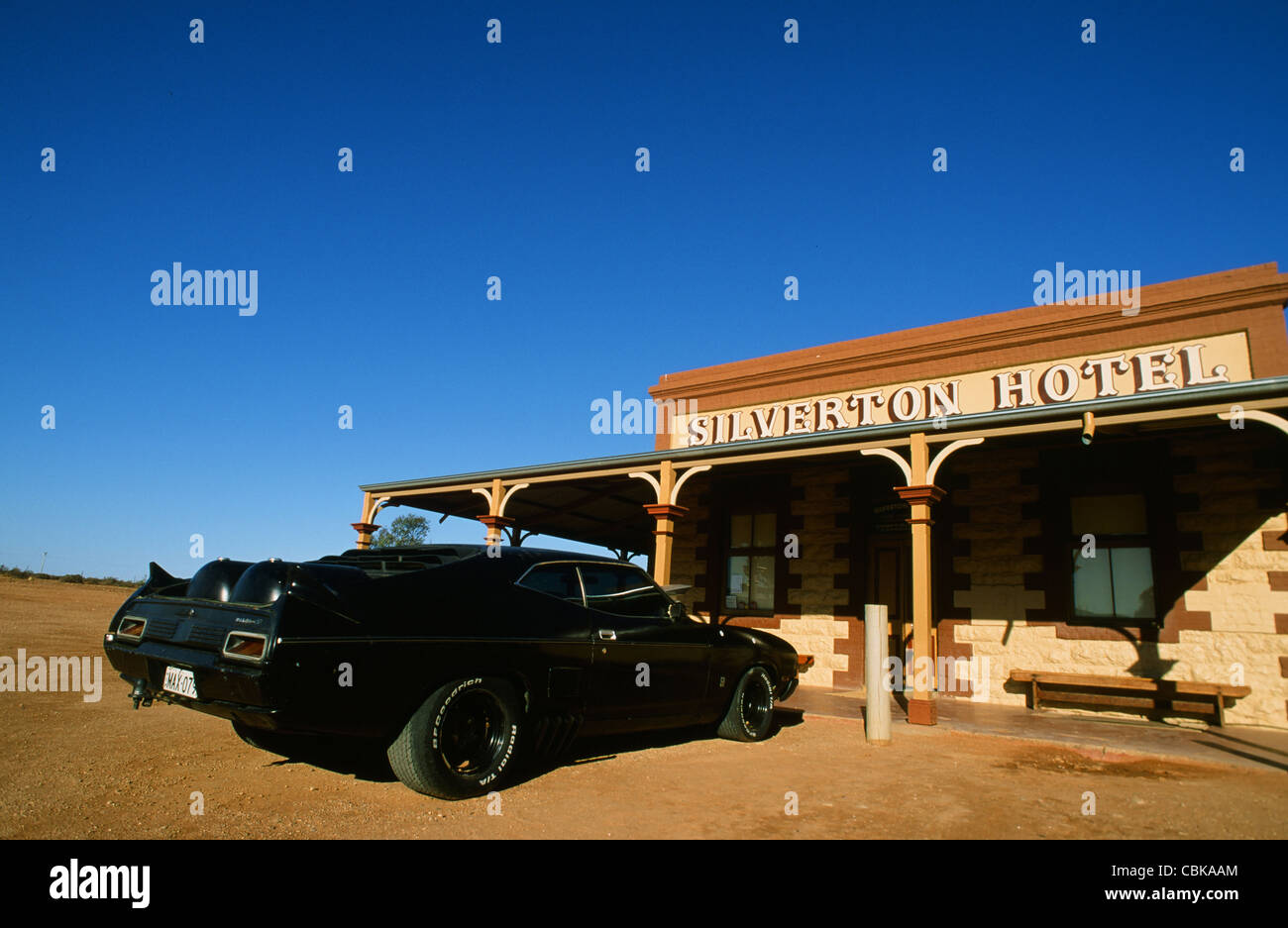 Legendary Silverton Hotel, site of films and ads, in Silverton near ...