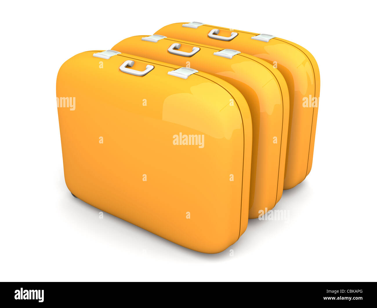 Baggage suitcases Cut Out Stock Images & Pictures - Alamy