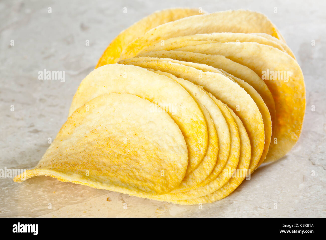 Stacker potato crisps Stock Photo - Alamy