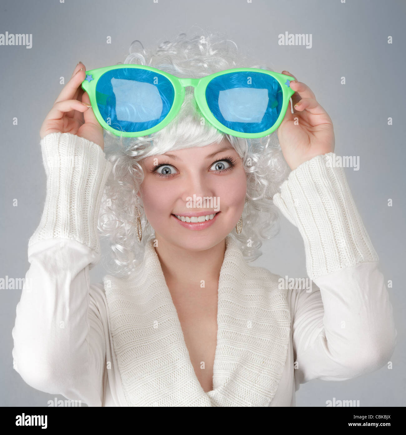 Big Hair Glasses High Resolution Stock Photography and Images - Alamy