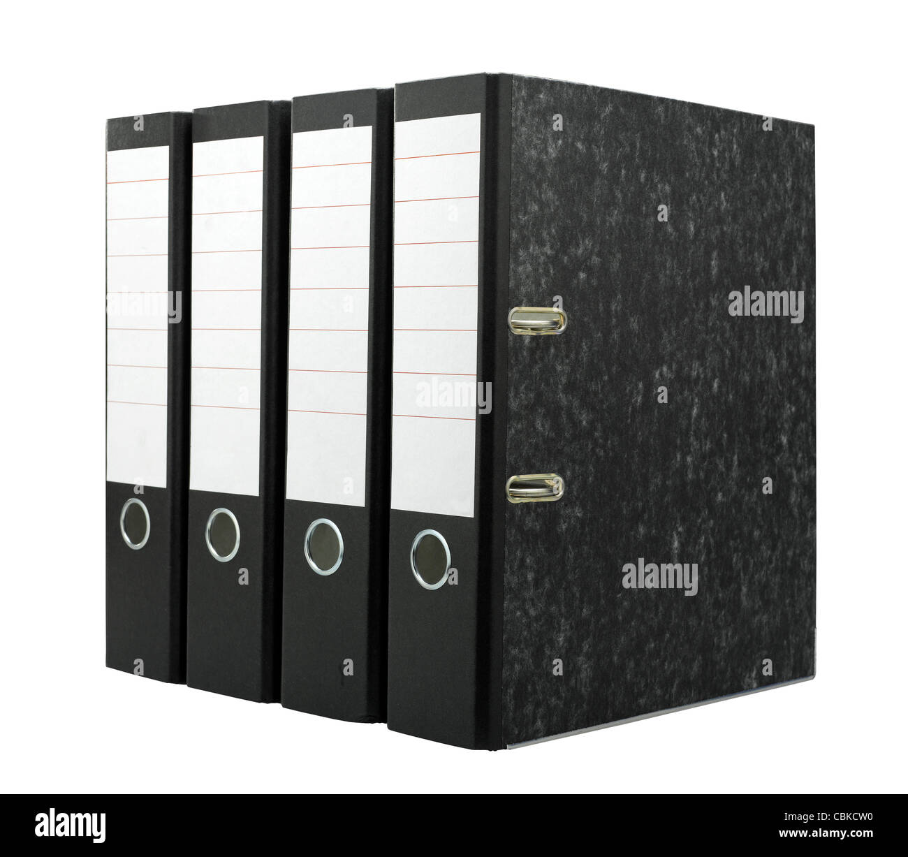 File archive on white background Stock Photo - Alamy