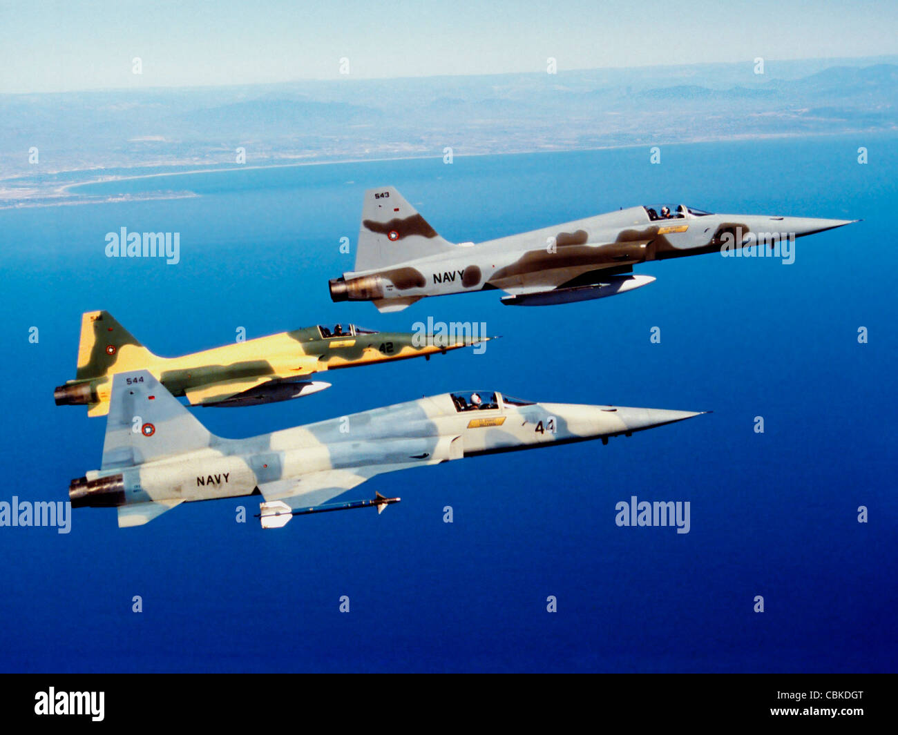 F 5e Tiger Ii Aircraft In Flight High Resolution Stock Photography and ...