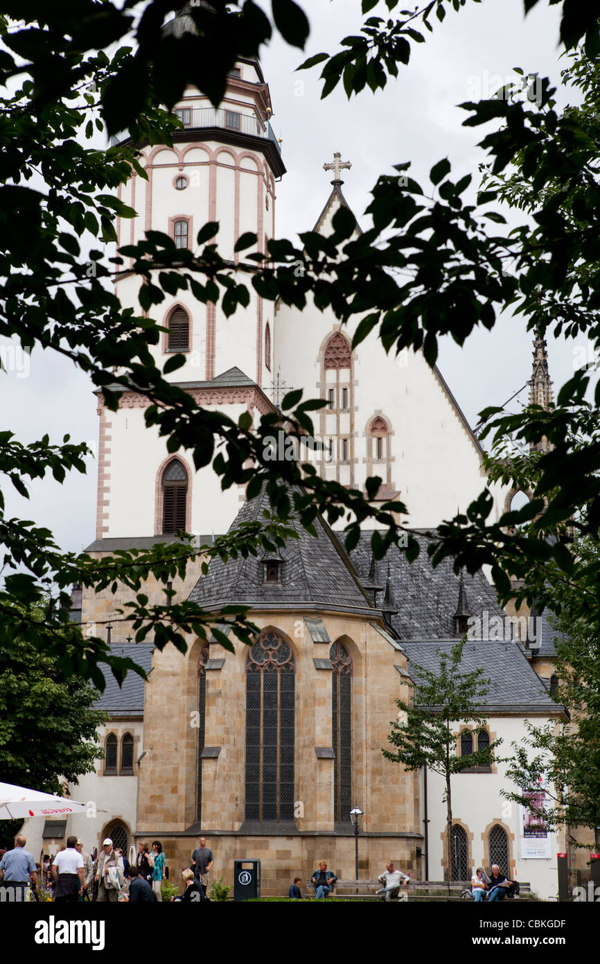St thomas church leipzig hi-res stock photography and images - Alamy